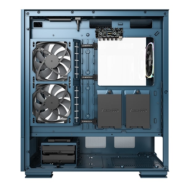 case MONTECH SKY TWO BLUE - Bios Computer
